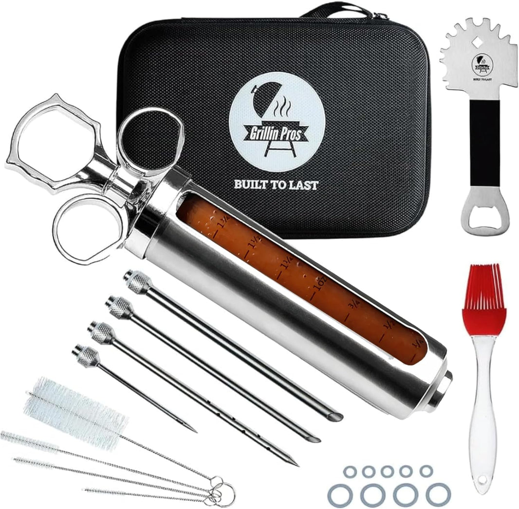 Iron Grillers ™ | Shop Professional Meat Injector Syringe Kits