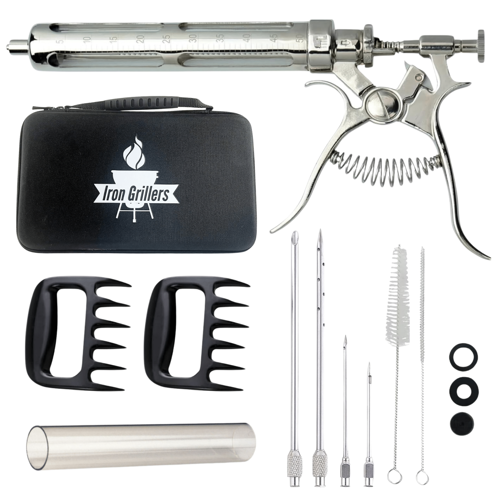 Iron Grillers ™ | Shop Professional Meat Injector Syringe Kits