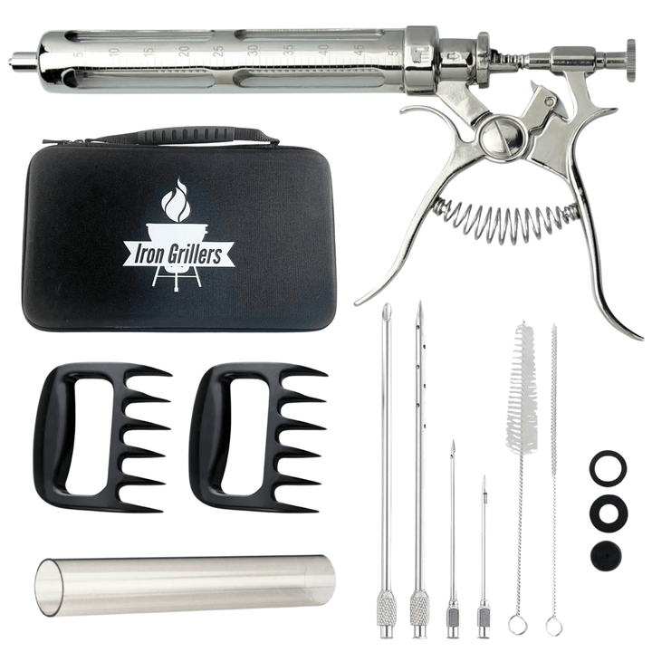 Iron Grillers ™ | Shop Professional Meat Injector Syringe Kits